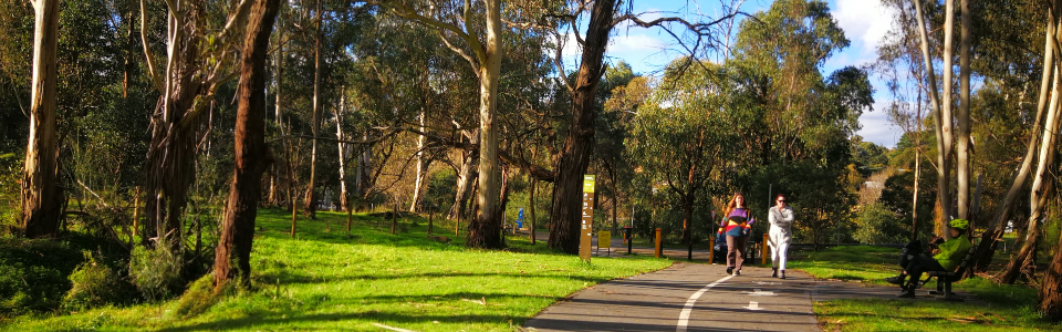 Diamond Creek to Wattle Glen, Diamond Creek Trail - Walking Maps