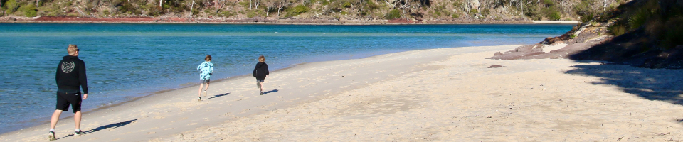 Pambula River Mouth walk - Walking Maps