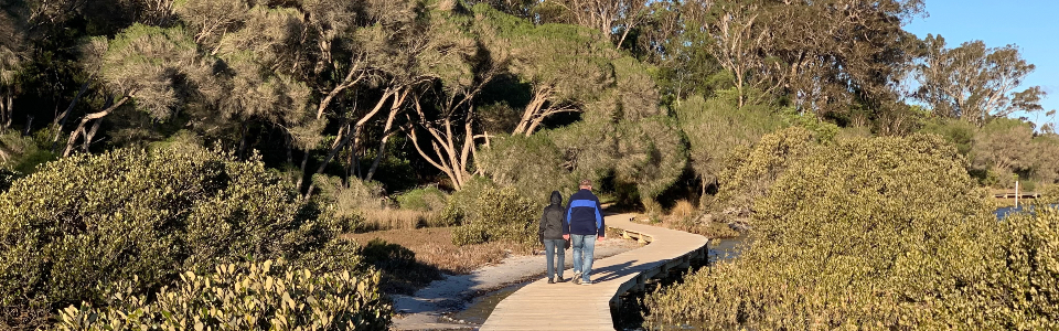Merimbula Boardwalk - Walking Maps