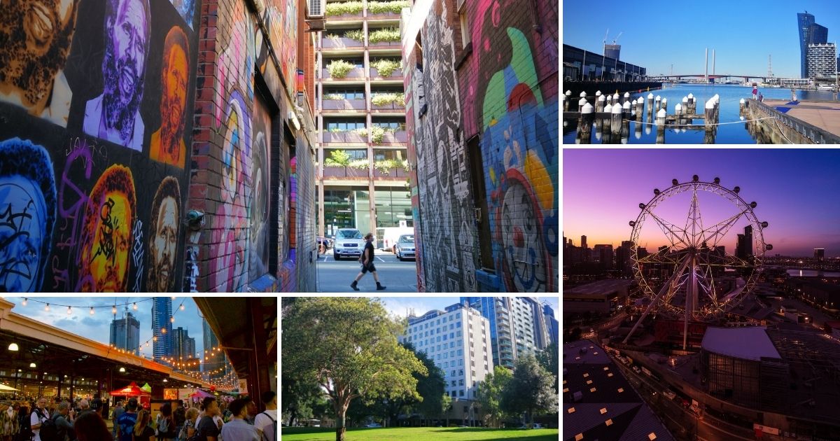 Best of West Melbourne to Docklands - Walking Maps