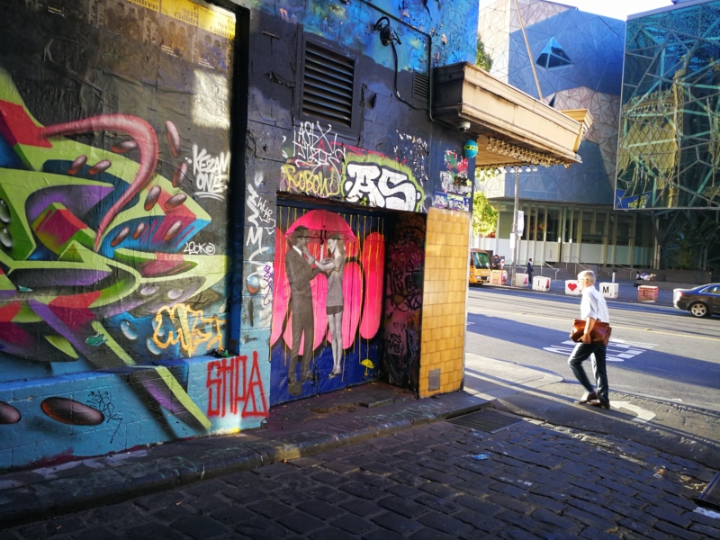 Melbourne city street art and graffiti tour - Walking Maps