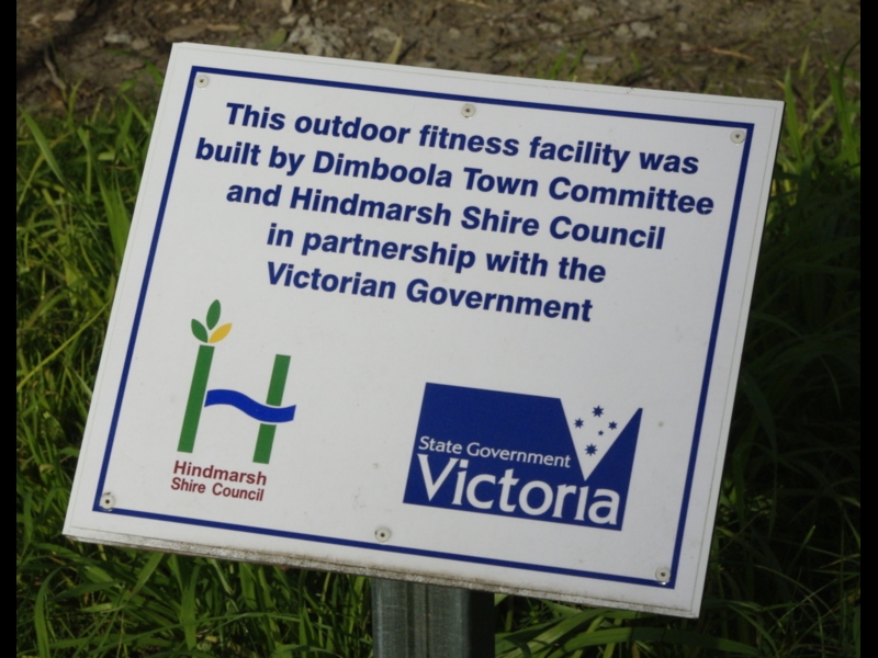 The Park - Wimmera River Walk No 1 - Dimboola - Walking Maps