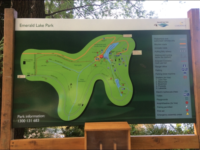 Emerald Lake Casual Walk - Walking Maps