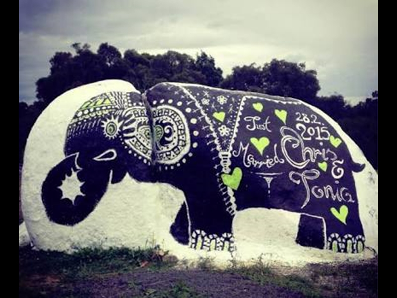 Elephant rock walk - Walking Maps