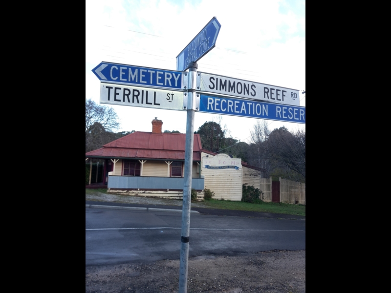 Blackwood Back Creek to St Erth Walk - Walking Maps