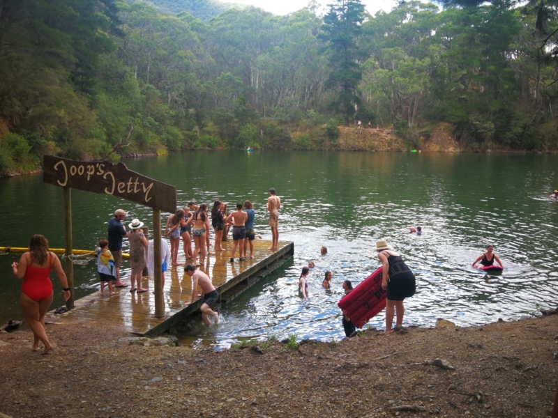 Harrietville's Tronoh Dredge Hole circuit walk - Walking Maps