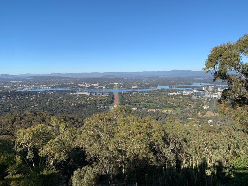 Mt Ainslie Summit Trail, ACT - Walking Maps