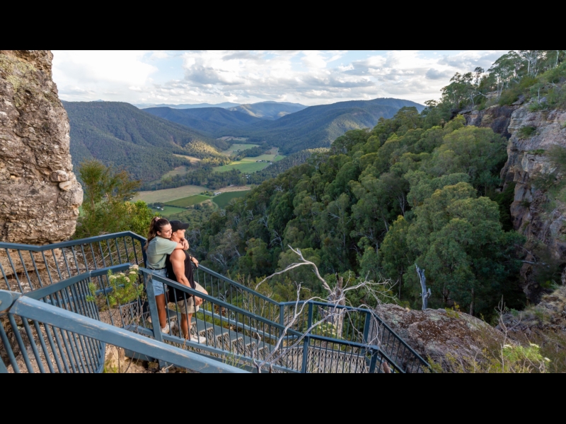 Powers Lookout short walk, Whitlands - Walking Maps