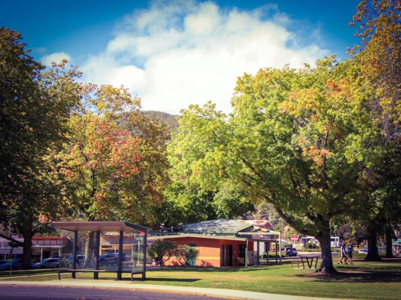 Memorial Park walk, Tallangatta - Walking Maps