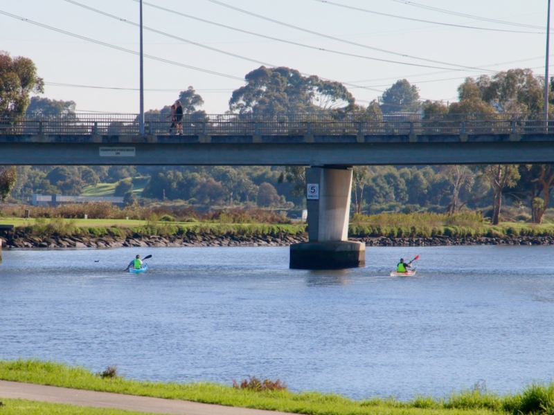 Footscray Park riverside loop walk - Walking Maps