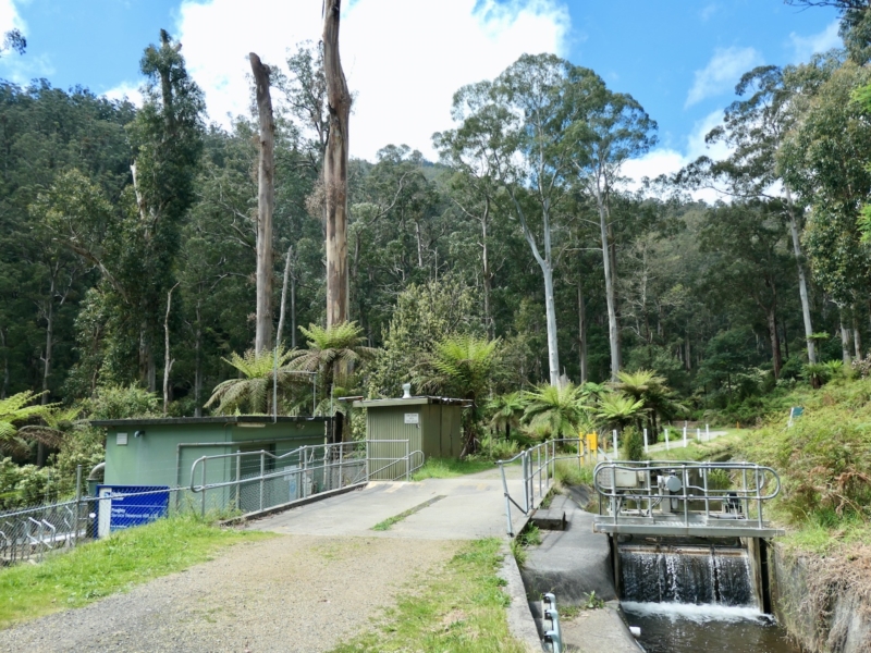 Coranderrk Weir loop walk - Walking Maps