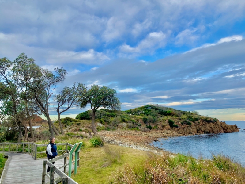 Mimosa Rocks / Aragunnu Beach walk - Walking Maps