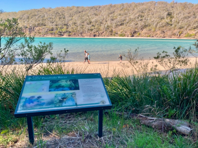 Pambula River Mouth walk - Walking Maps