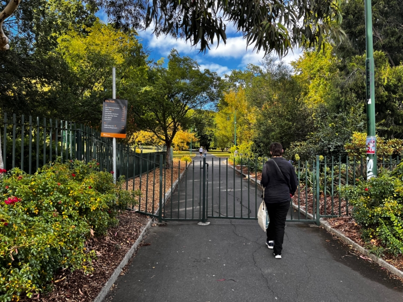 City Park, Launceston Tasmania - Walking Maps