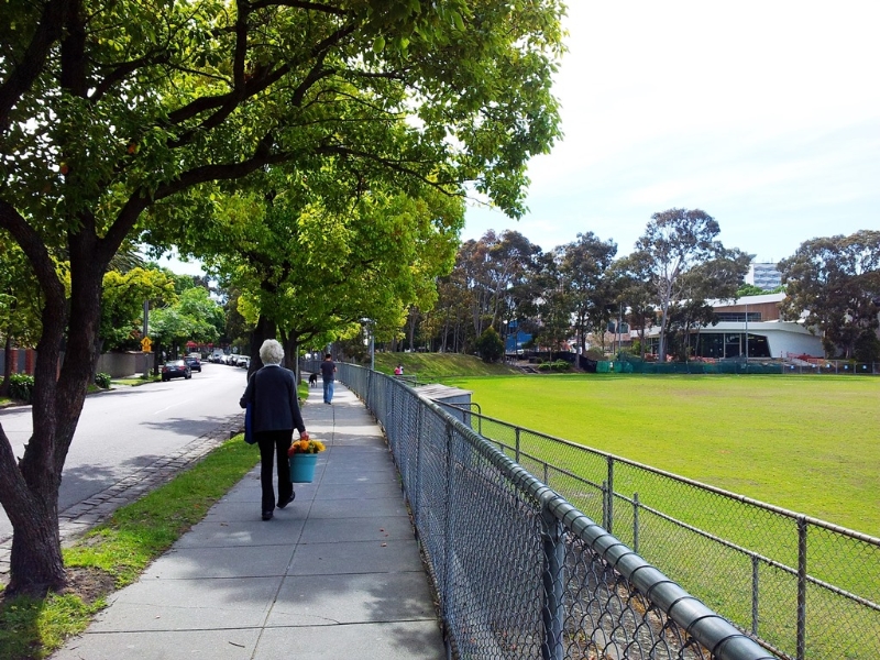 Power Street and Barkers Road to Swinburne Uni, Hawthorn - Walking Maps