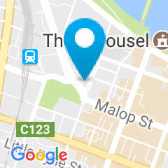 Barwon Water Mercer Street and Malop Street - Walking Maps